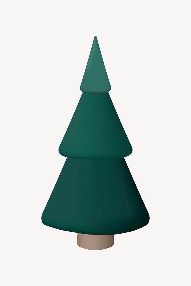 3D pine tree, environment element | Premium Vector - rawpixel