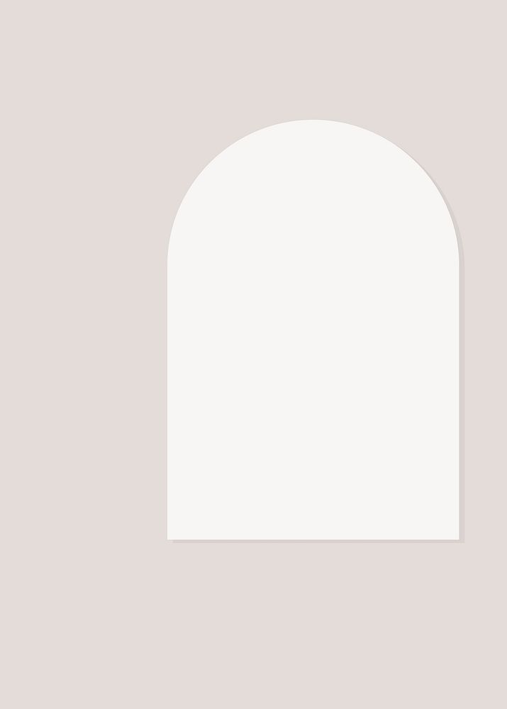 Minimal arch frame collage element, | Premium Vector - rawpixel