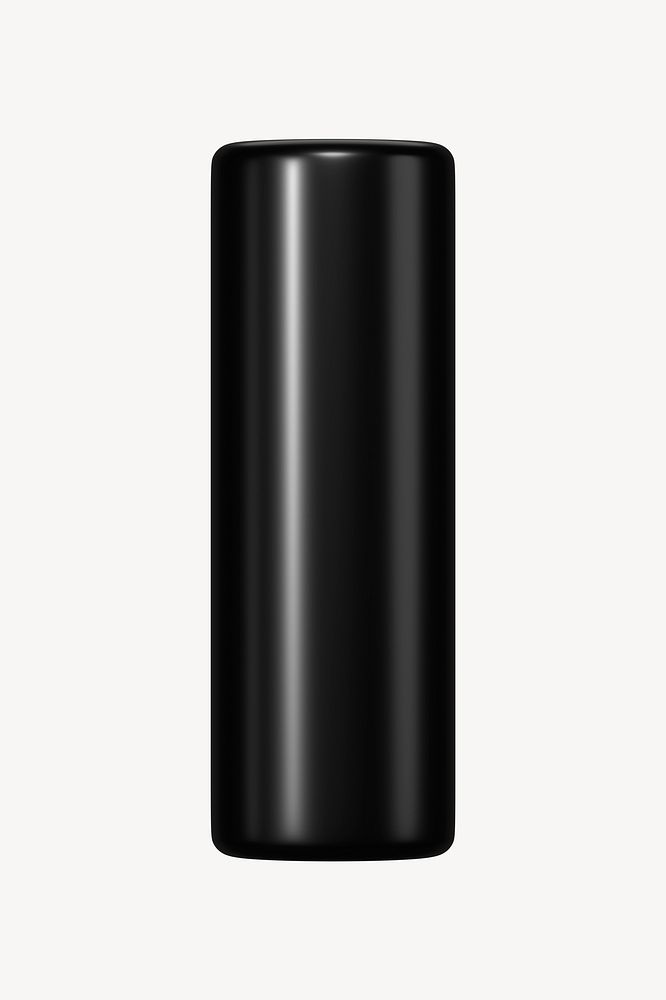 Black pillar graph 3D rendered | Premium PSD - rawpixel
