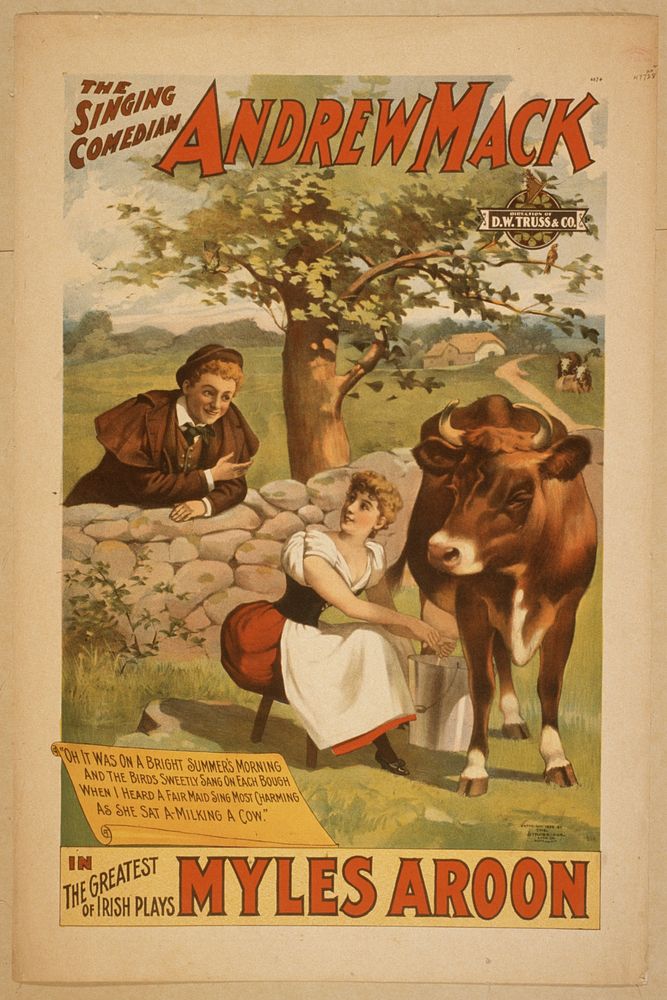 The singing comedian, Andrew Mack | Free Photo - rawpixel