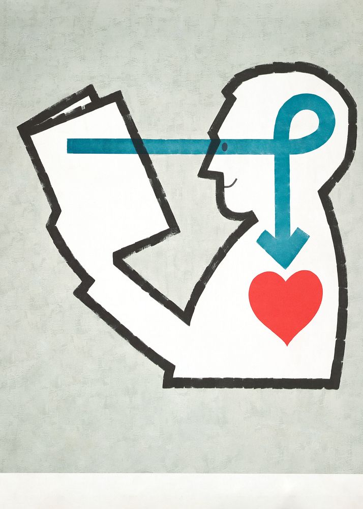 Book lover illustration. Remixed rawpixel. | Premium Photo Illustration ...