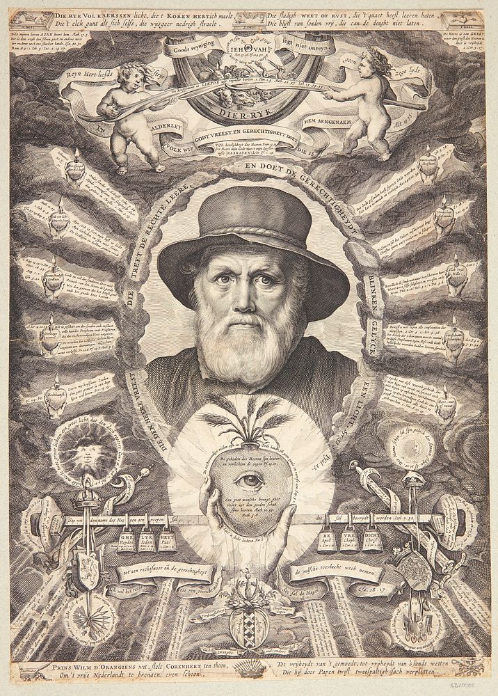 Portrait Dirck Volckertsz Cornelis Cornelisz | Free Photo Illustration ...