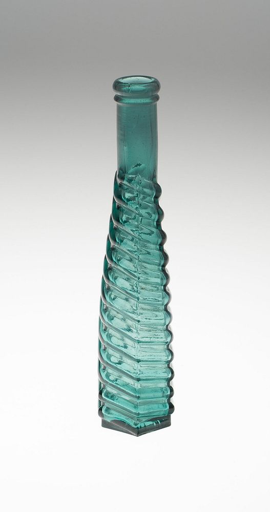 Elegant twisted glass bottle | Free Photo - rawpixel
