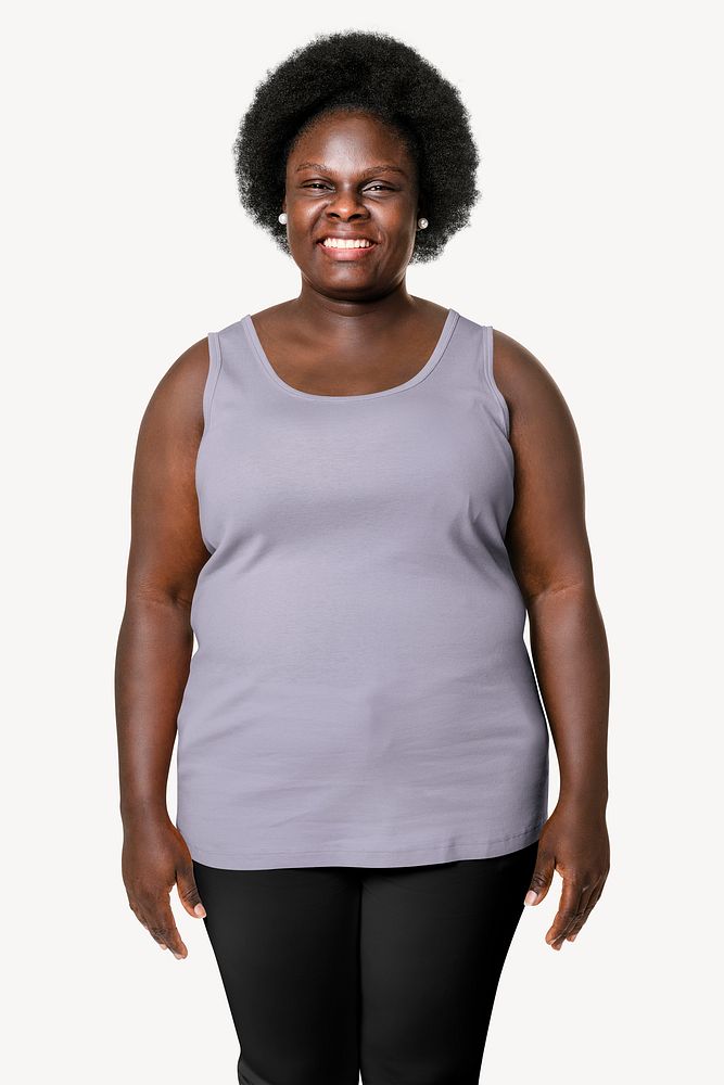 African American woman tank top | Free Photo - rawpixel