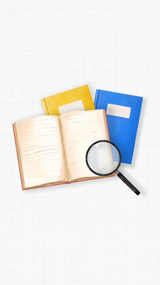 Education aesthetic mobile wallpaper, open | Premium Photo - rawpixel