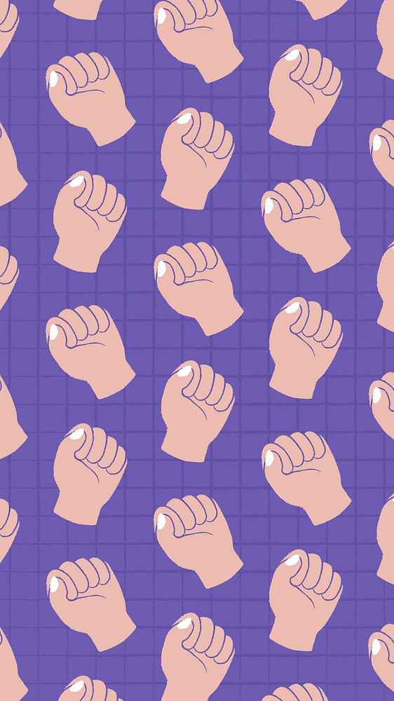 Fist iPhone wallpaper, unity & | Free Photo - rawpixel