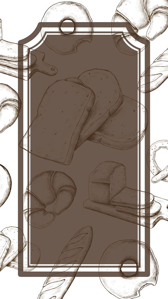 White bread iPhone wallpaper brown | Free Photo - rawpixel