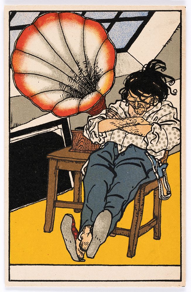 Postcard Wiener Werkstätte No. 505: | Free Photo Illustration - rawpixel