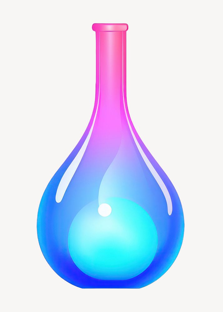 Glass vase biotechnology biochemistry. | Free Photo - rawpixel