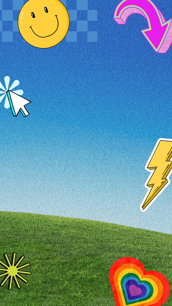 Retro Social Media Phone Wallpaper Free Photo Rawpixel