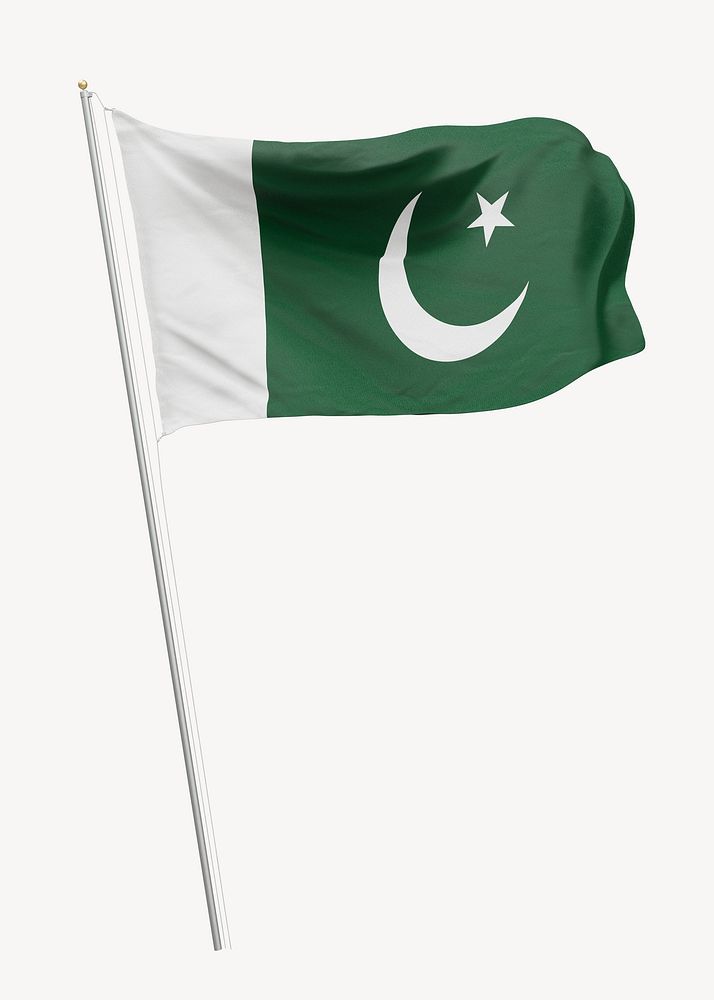 Flag of Pakistan on pole | Free Photo - rawpixel