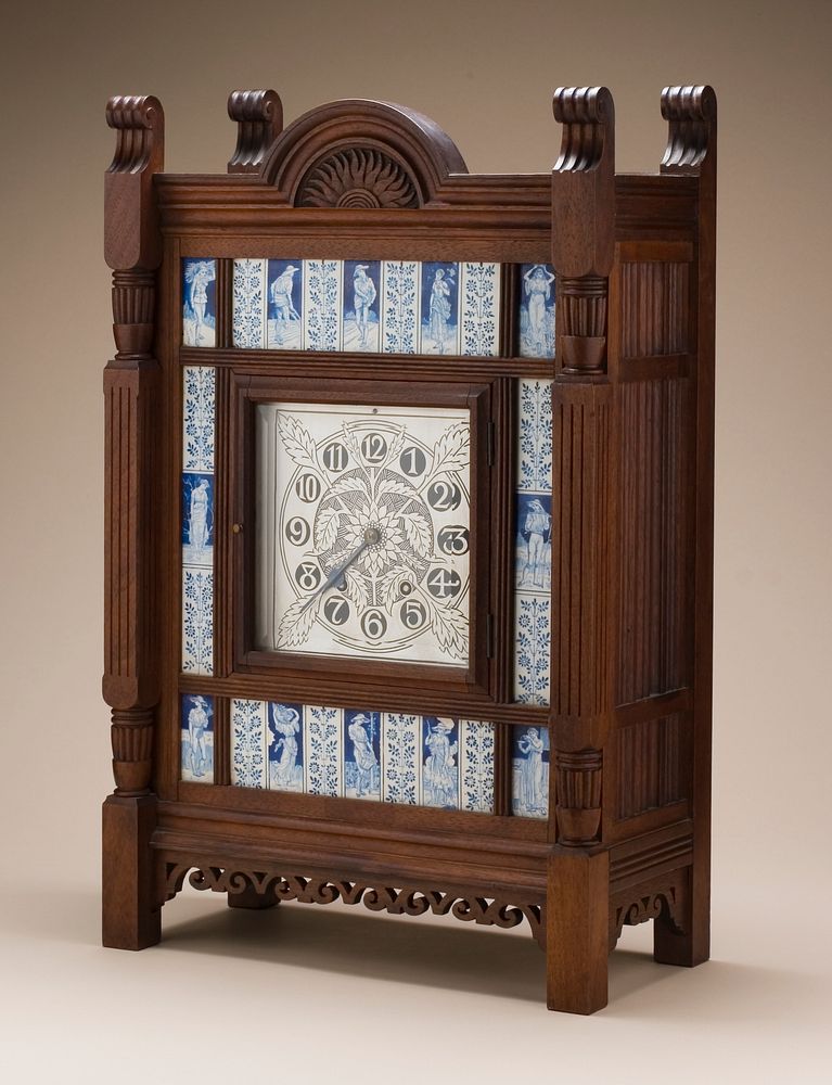 Clock Lewis F Day and | Free Photo - rawpixel