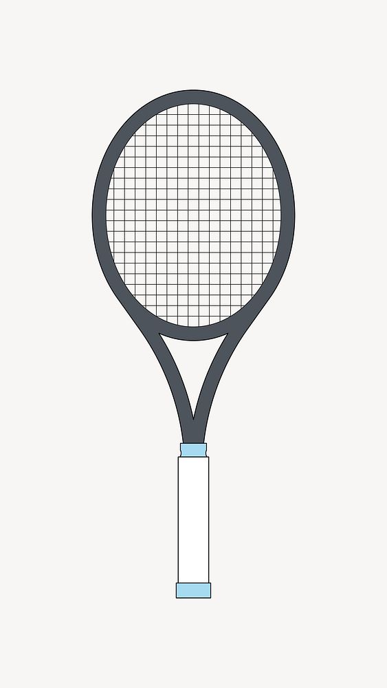 Tennis racket equipment, sports illustration | Free Photo - rawpixel