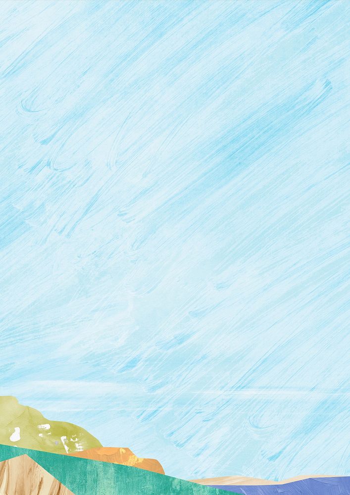 Abstract nature landscape background, paper | Premium Photo ...