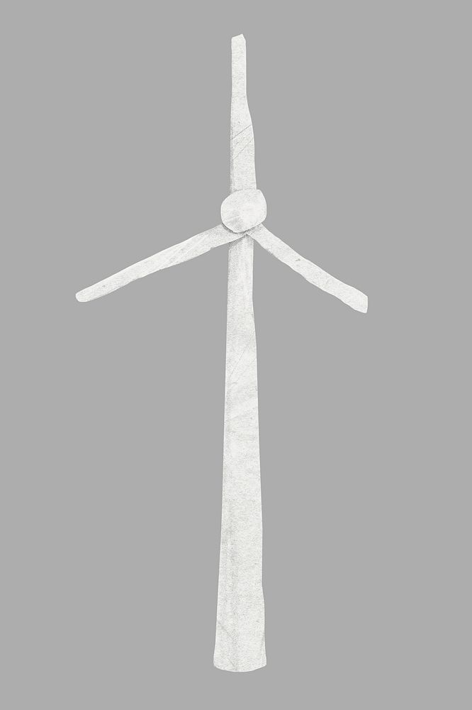 Wind turbine, environment paper craft | Premium PSD - rawpixel