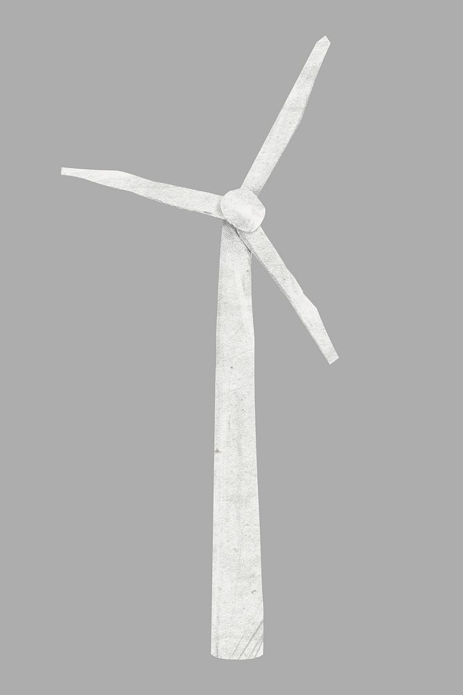 Wind turbine, environment paper craft | Premium PSD - rawpixel