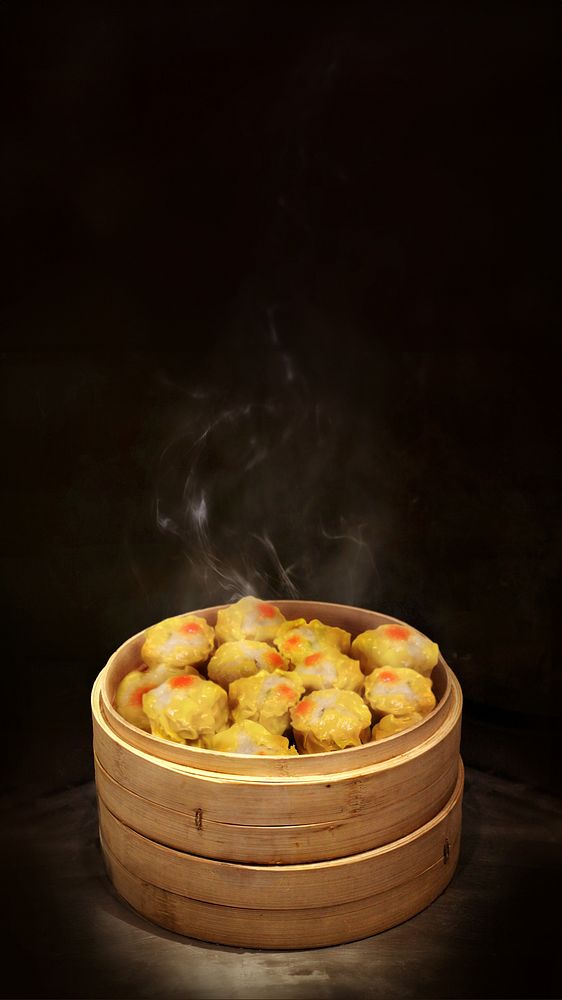 Chinese dim sum iPhone wallpaper, | Premium Photo - rawpixel