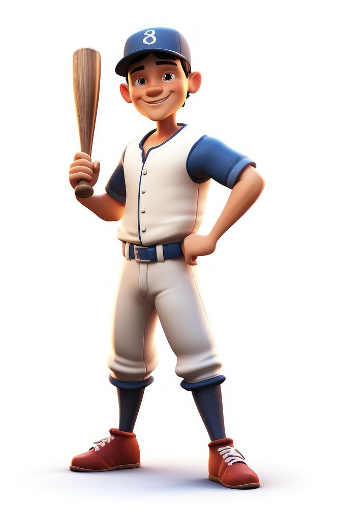 Baseball athlete cartoon sports. | Free Photo Illustration - rawpixel