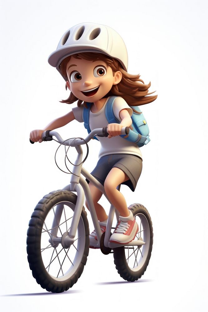 Bicycle vehicle cycling cartoon. | Free Photo Illustration - rawpixel