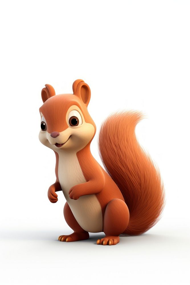 Squirrel squirrel cartoon rodent. | Free Photo Illustration - rawpixel