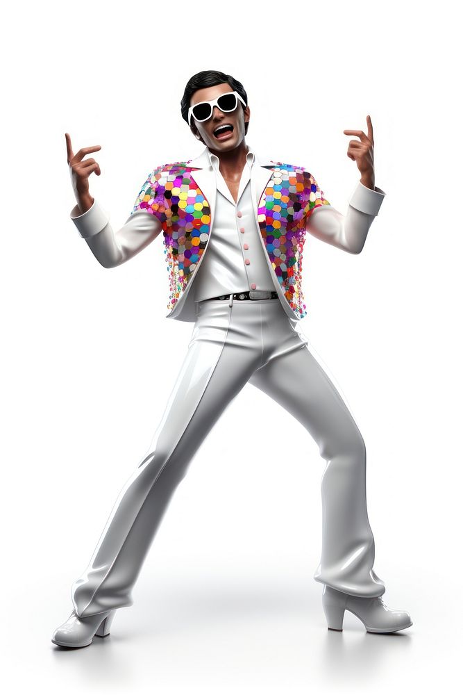 Dancing glasses cartoon adult. | Free Photo Illustration - rawpixel