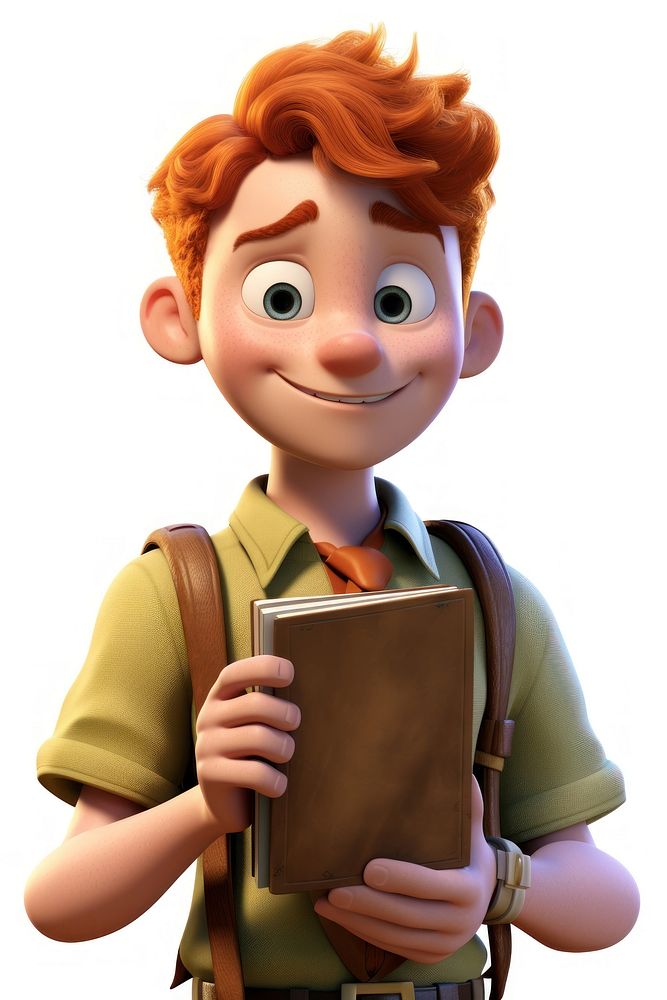 Cartoon portrait book face. | Premium Photo Illustration - rawpixel