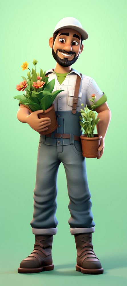 Plant gardening holding adult | Free Photo Illustration - rawpixel