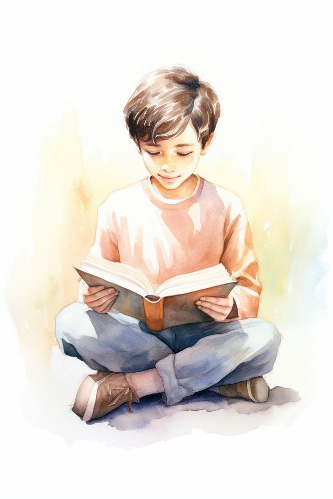 Reading book publication portrait. | Premium Photo Illustration - rawpixel