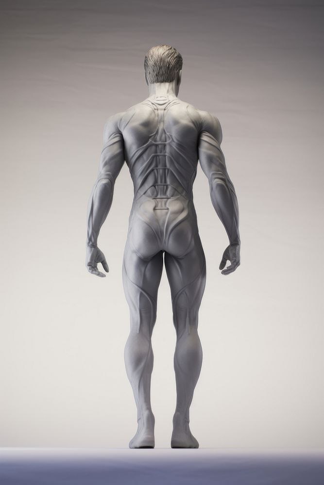 Sculpture adult human bodybuilding. AI | Free Photo Illustration - rawpixel