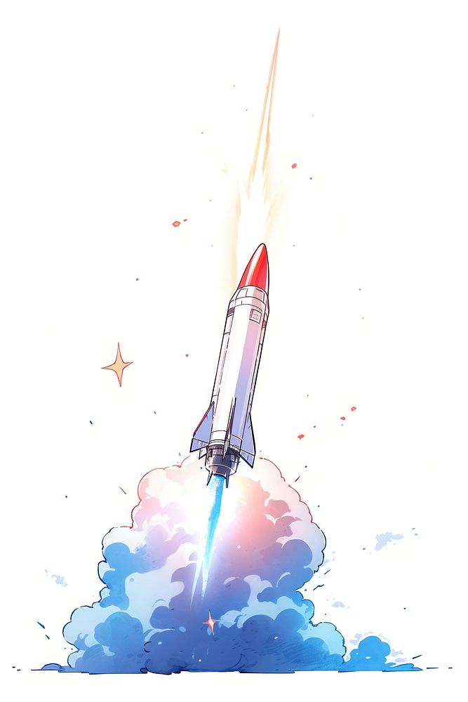 Rocket missile vehicle spacecraft. AI | Free Photo Illustration - rawpixel
