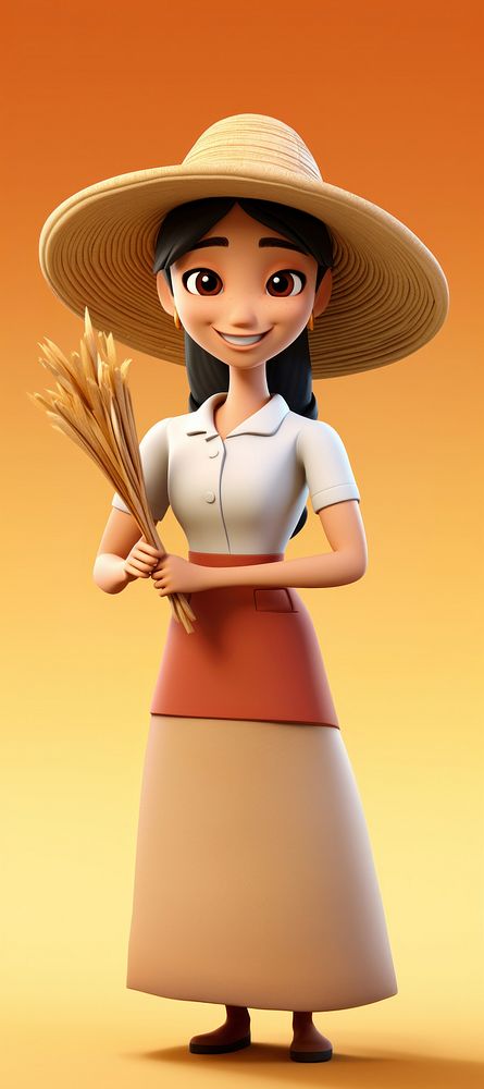 Cartoon holding toy hat. AI | Free Photo Illustration - rawpixel