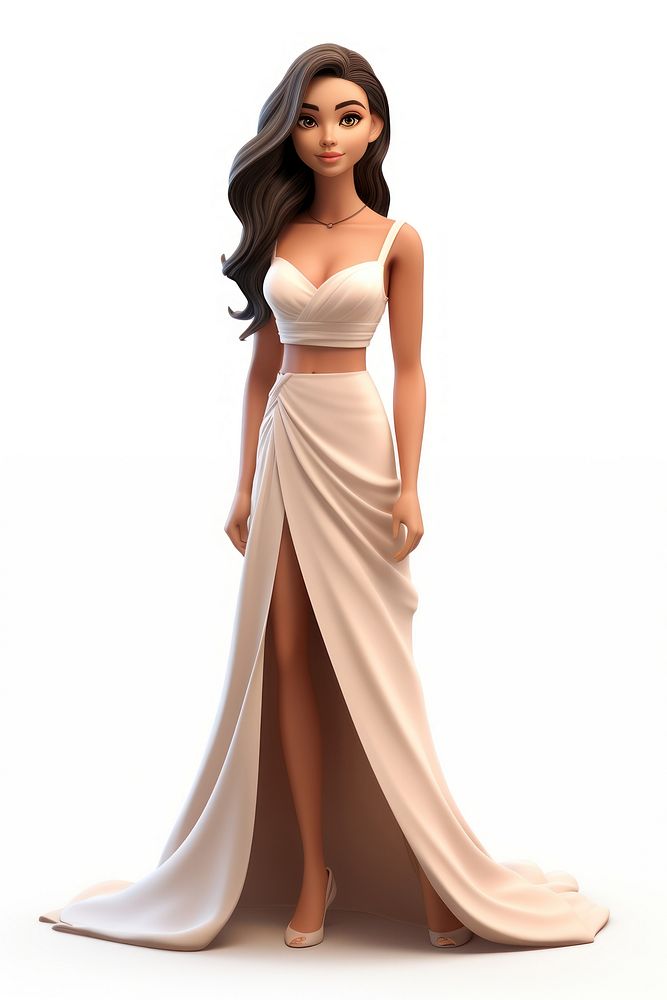 Dress adult fashion cartoon. | Premium Photo Illustration - rawpixel