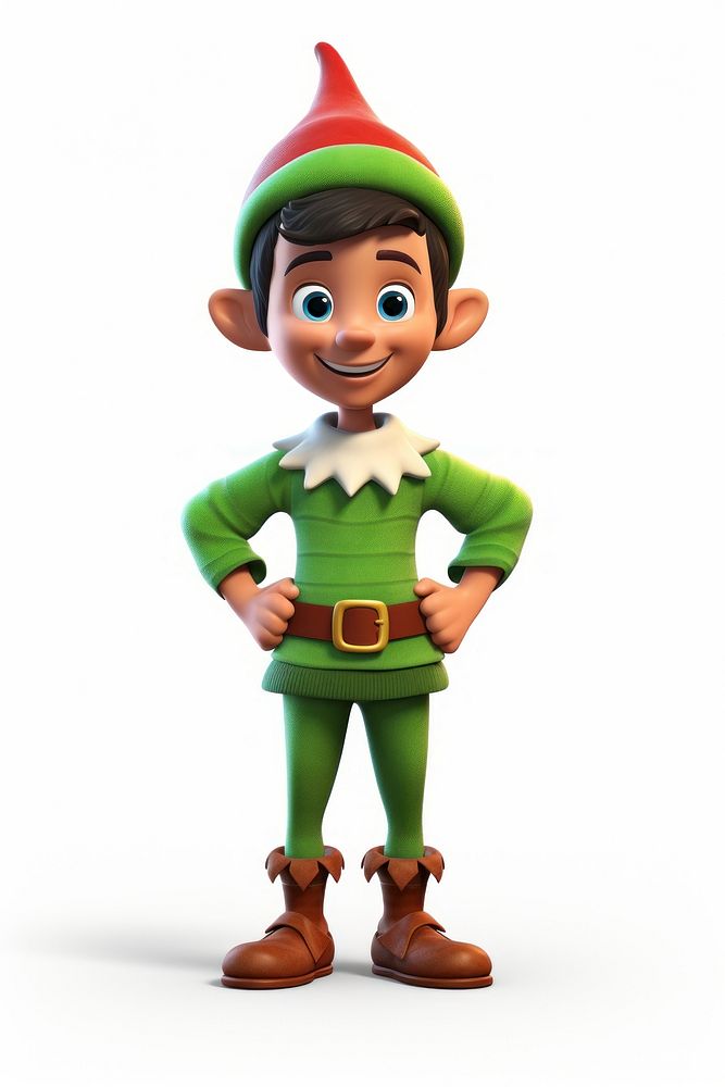 Cartoon toy elf | Free Photo Illustration - rawpixel