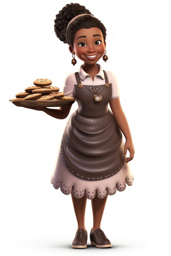 Cartoon food girl confectionery. | Free Photo Illustration - rawpixel