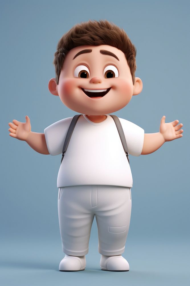 Cartoon toy anthropomorphic representation. | Free Photo Illustration ...