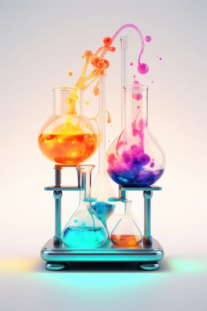 Science glass biotechnology biochemistry. AI | Premium Photo ...