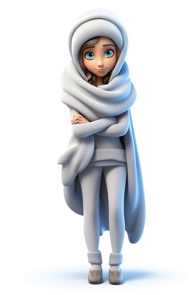 Figurine cartoon women white. | Free Photo Illustration - rawpixel
