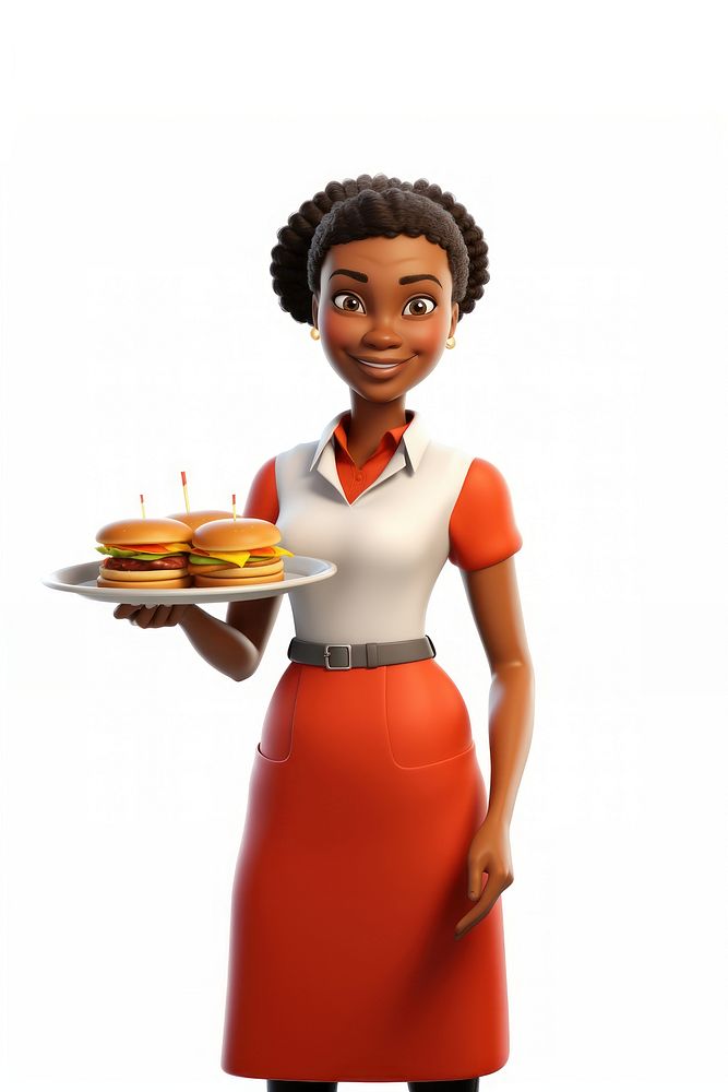 Food cartoon adult woman. | Premium Photo Illustration - rawpixel