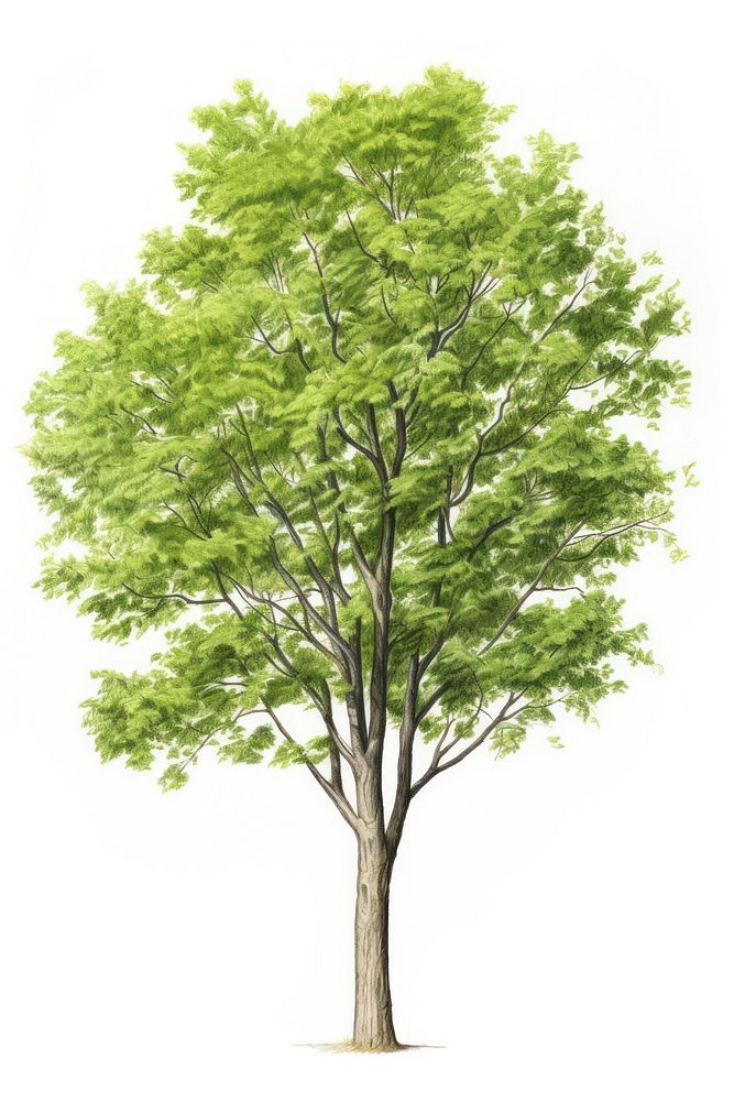 Tree plant maple white background. | Premium Photo Illustration - rawpixel