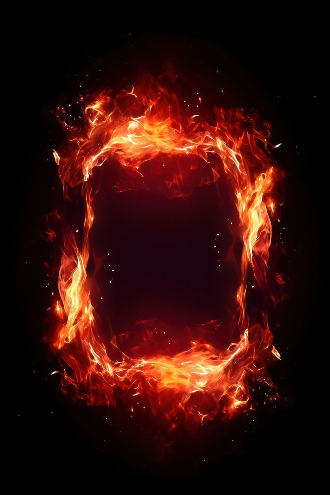 Fire backgrounds red illuminated. AI | Free Photo - rawpixel