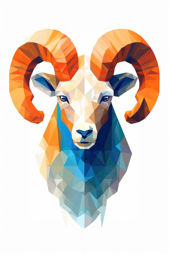 Zodiac Aries livestock animal mammal. | Free Photo Illustration - rawpixel