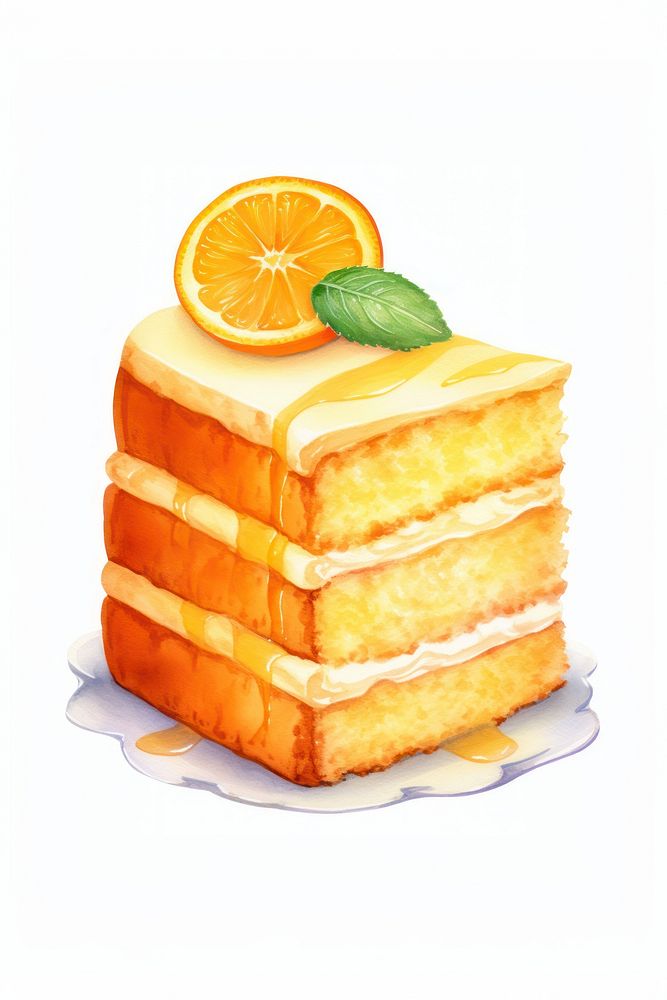 Delicious orange cake fruit food | Premium Photo Illustration - rawpixel