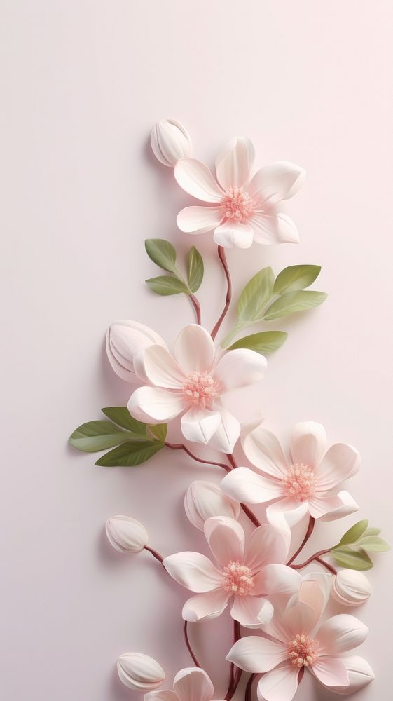 Wallpaper flower pattern petal design | Free Photo Illustration - rawpixel