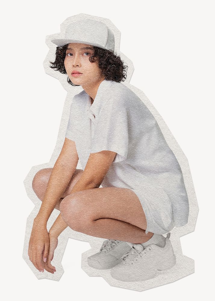 Street fashion paper cut isolated | Free Photo - rawpixel