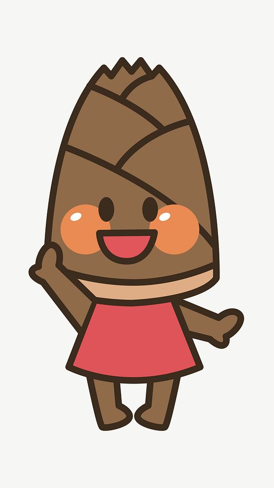 Bamboo cartoon illustration psd | Free PSD - rawpixel