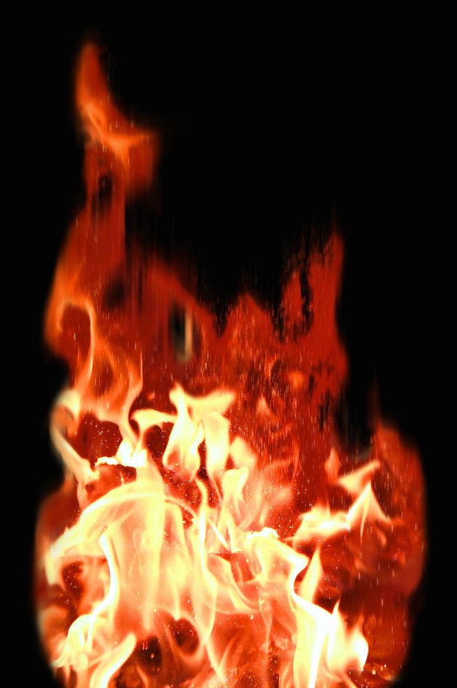 Fire flame collage element, isolated | Premium PSD - rawpixel