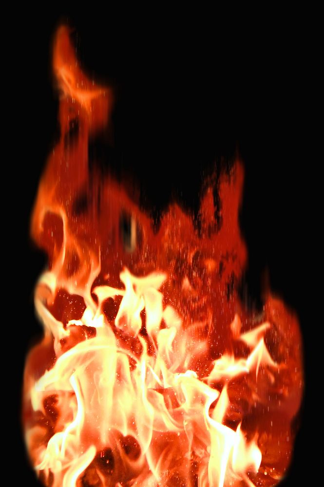Fire flame collage element, isolated | Free Photo - rawpixel