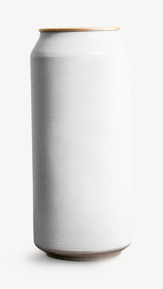 White beer can collage element | Premium PSD - rawpixel