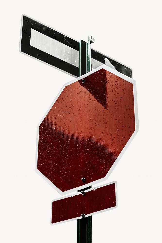 Red stop sign, isolated image | Free Photo - rawpixel