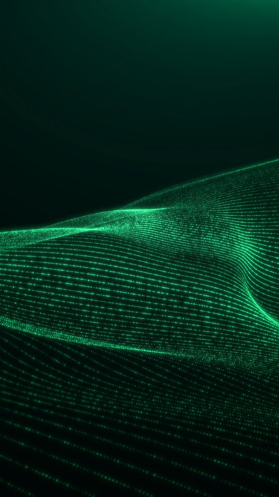 Abstract dark green mobile wallpaper, | Premium Photo - rawpixel